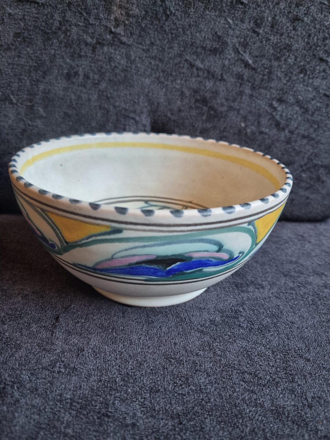 Lovely Vintage Art Deco Collard Honiton Pottery C1920s Deco Abstract ...