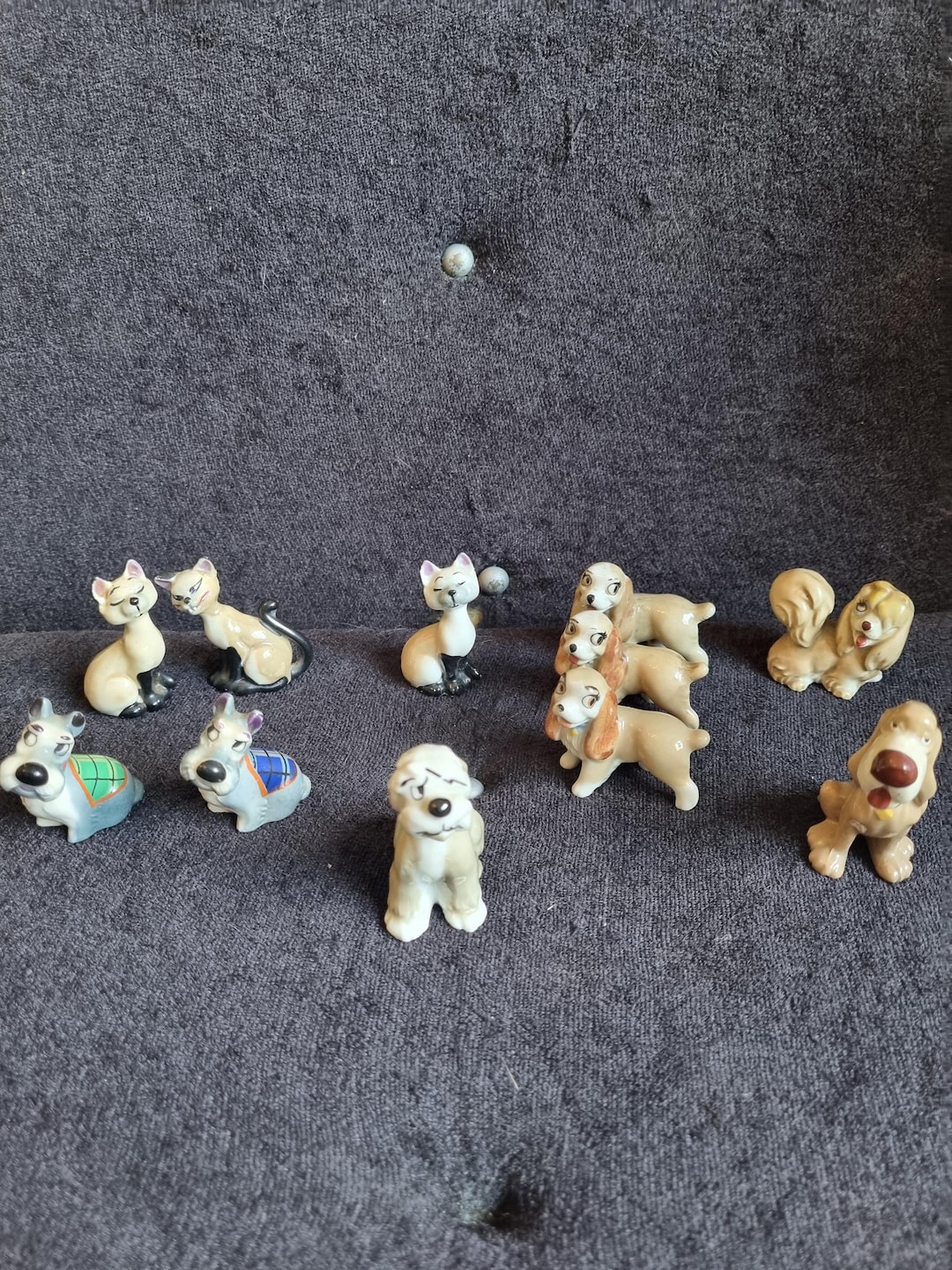 Amazing Collection of WADE Disney Hatbox Collection Whimsies. Lady and ...