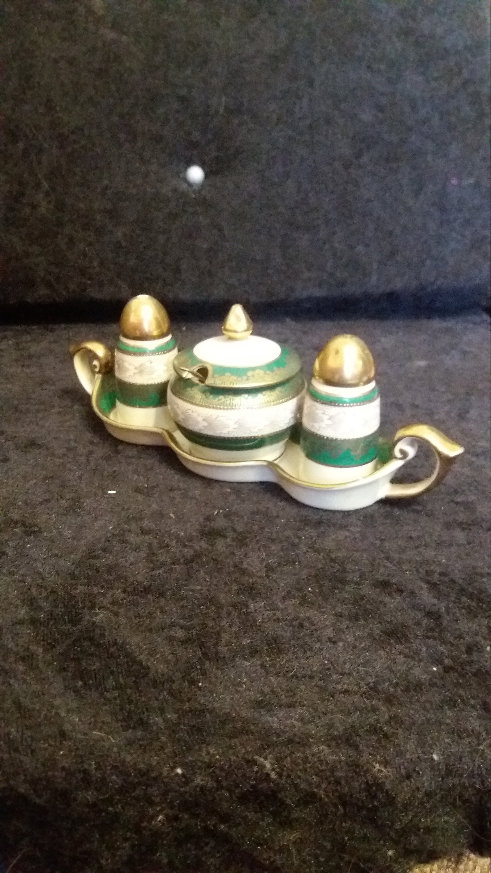 Vintage Meiko China Hand Painted Japanese Cruet Set.fabulous | Etsy