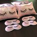 Personalized Pajama Party Kit pillow and eye mask Sleepover | Etsy
