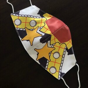 Washable Face Mask, Made USA, Three Layers, Favors, Toy Story, Woody ...