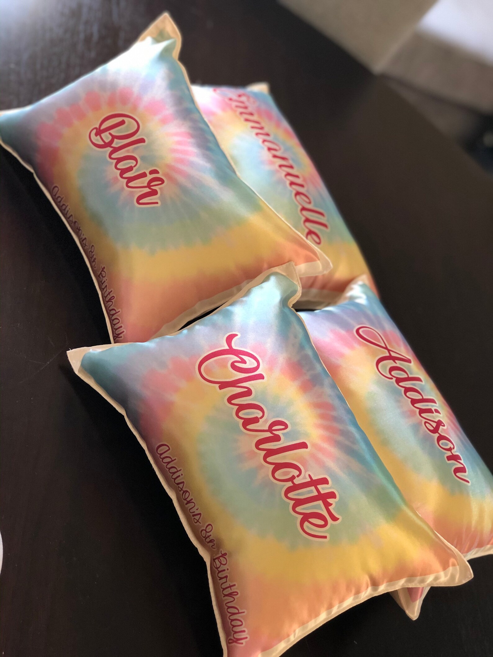 Personalized Pillow Sleepover Party Favors Personalized - Etsy