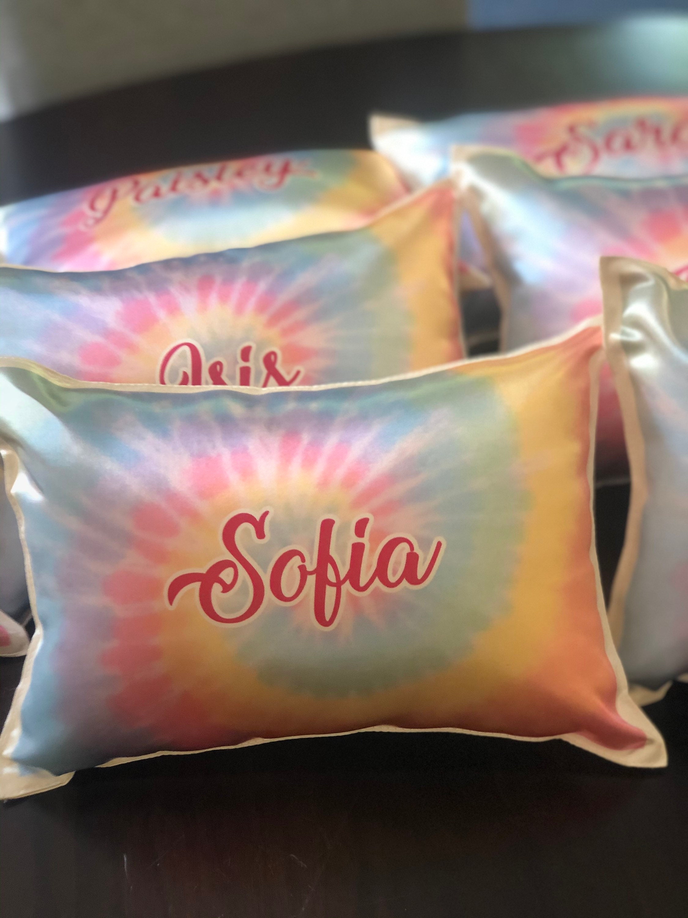 Personalized Pillow Sleepover Party Favors Personalized - Etsy