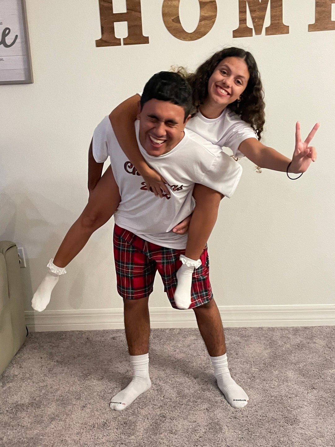 Personalized Christmas Family PJ, Matching Family Pajama, Family Set ...