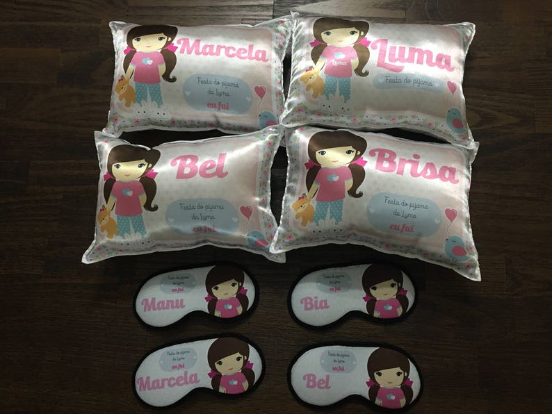 Personalized Pajama Party Kit Sleepover Party favors girl | Etsy