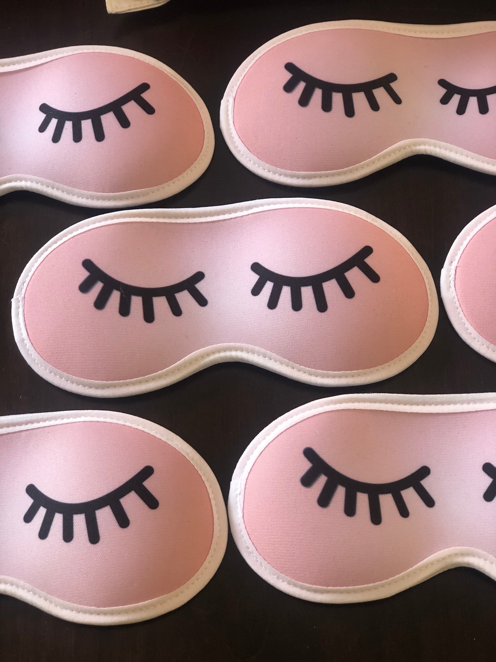 Personalized Sleeping Mask Sleepover Party favors | Etsy