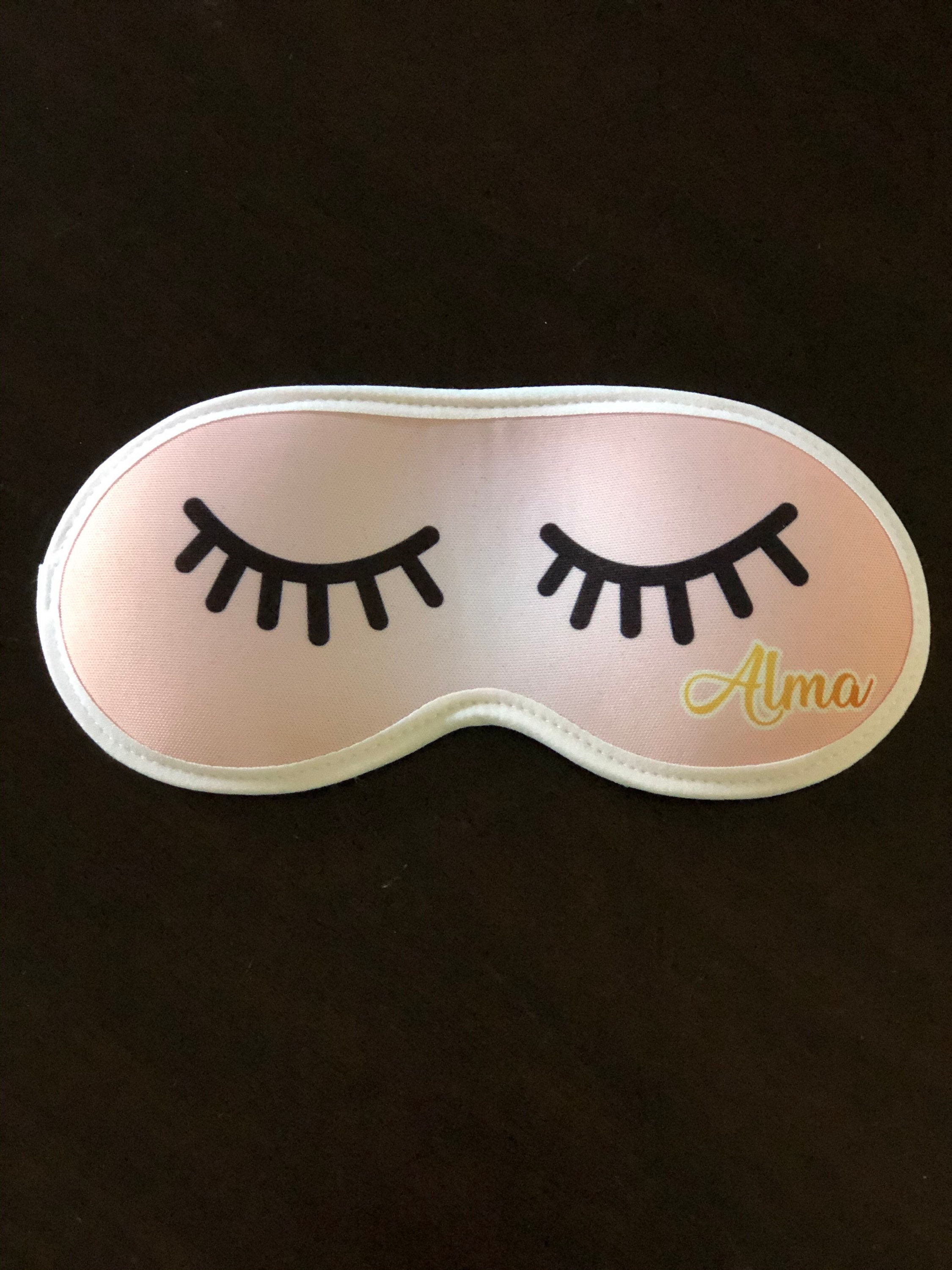 Personalized Sleeping Mask Sleepover Party favors | Etsy
