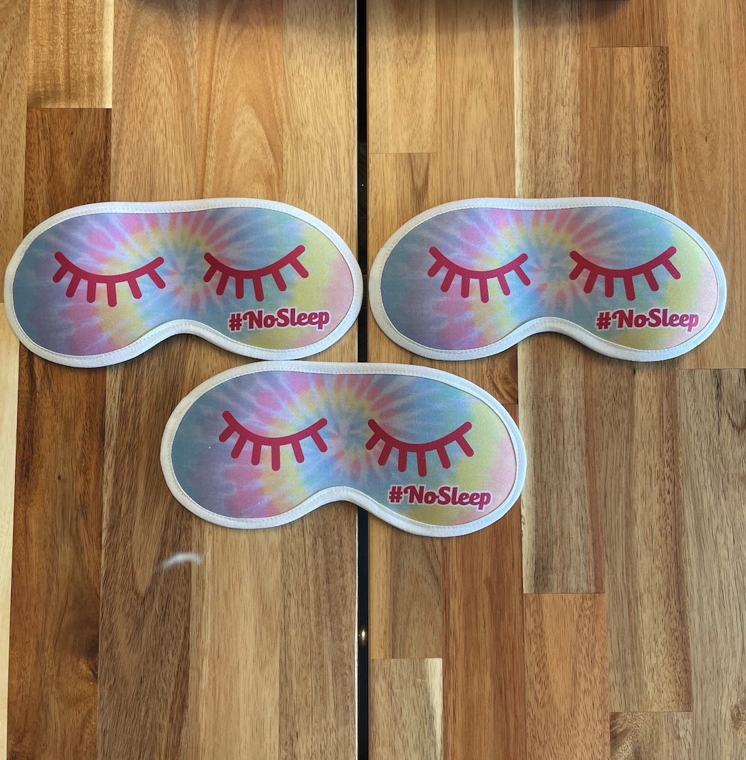Personalized Slumber Party Squad (eye Mask), Sleepover Party Favors ...