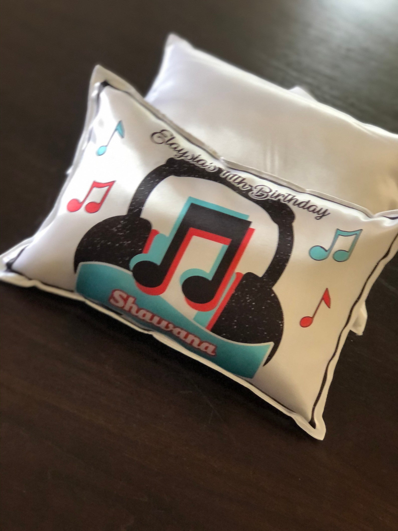 Personalized Pillow , Sleepover Party Favors, Personalized Party ...