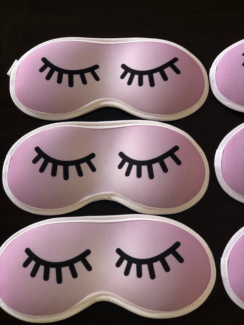 Personalized Pajama Party Kit (pillow and Eye Mask), Sleepover Party ...