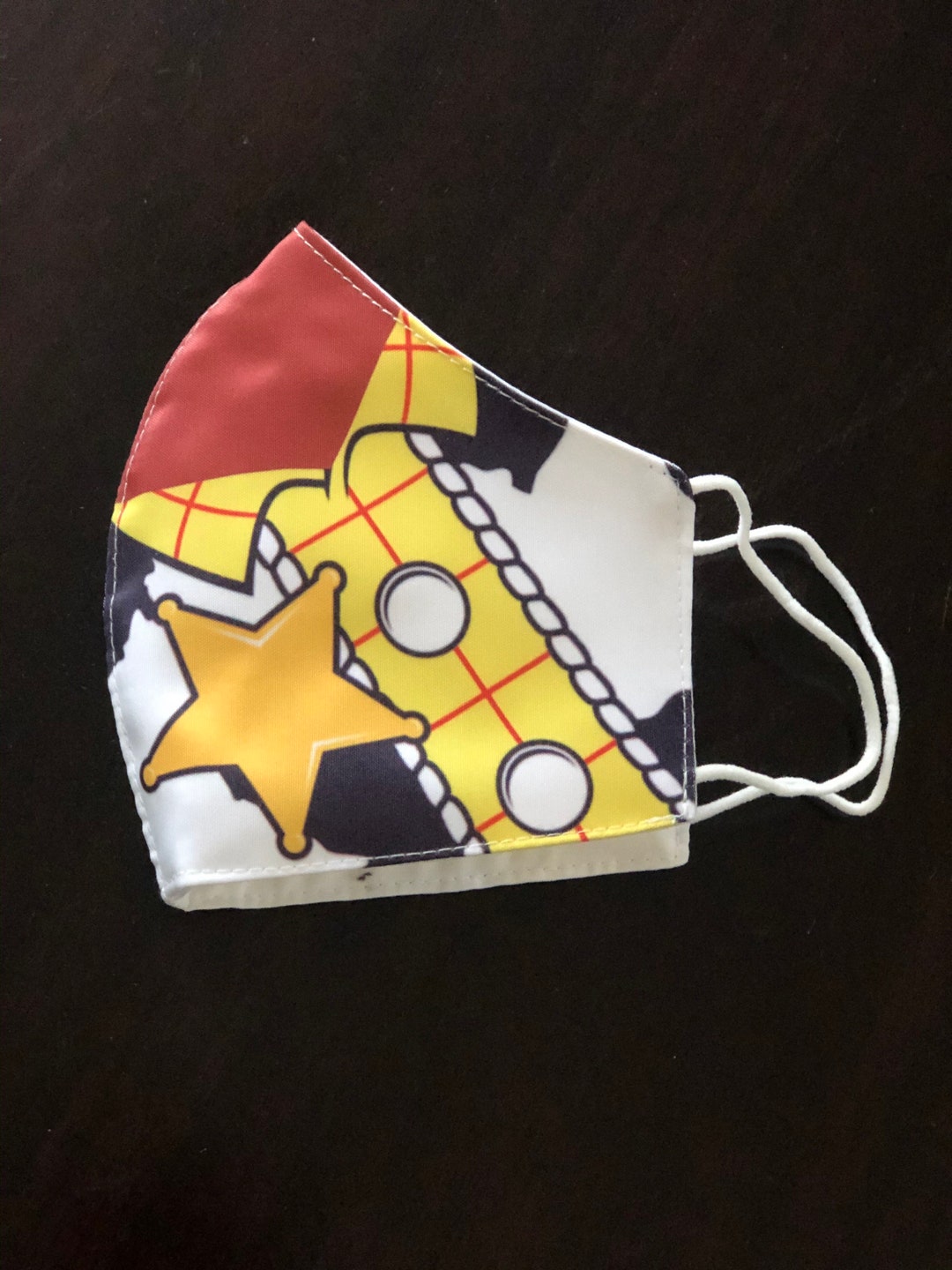 Washable Face Mask, Made USA, Three Layers, Favors, Toy Story, Woody ...