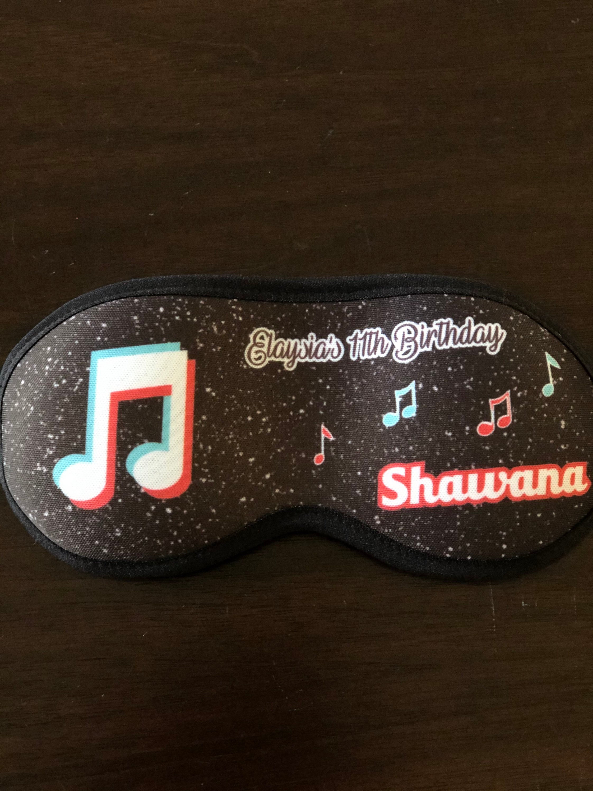 Personalized Sleeping Mask Sleepover Party Favors - Etsy