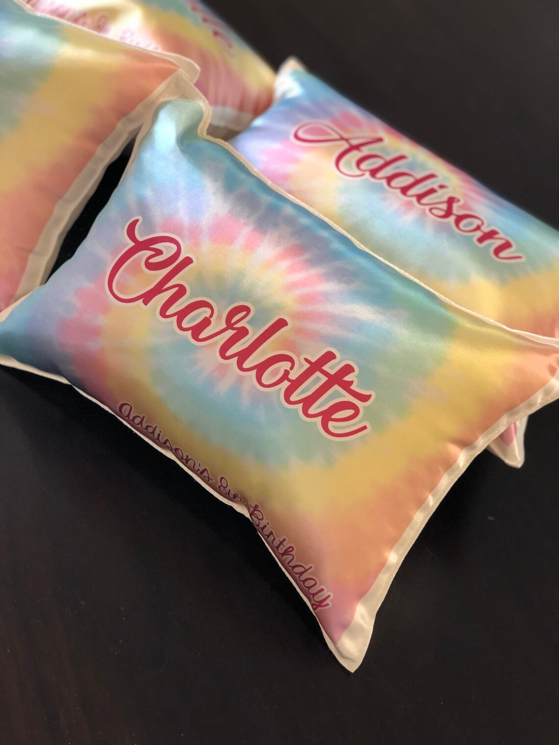 Personalized Pillow Sleepover Party Favors Personalized - Etsy