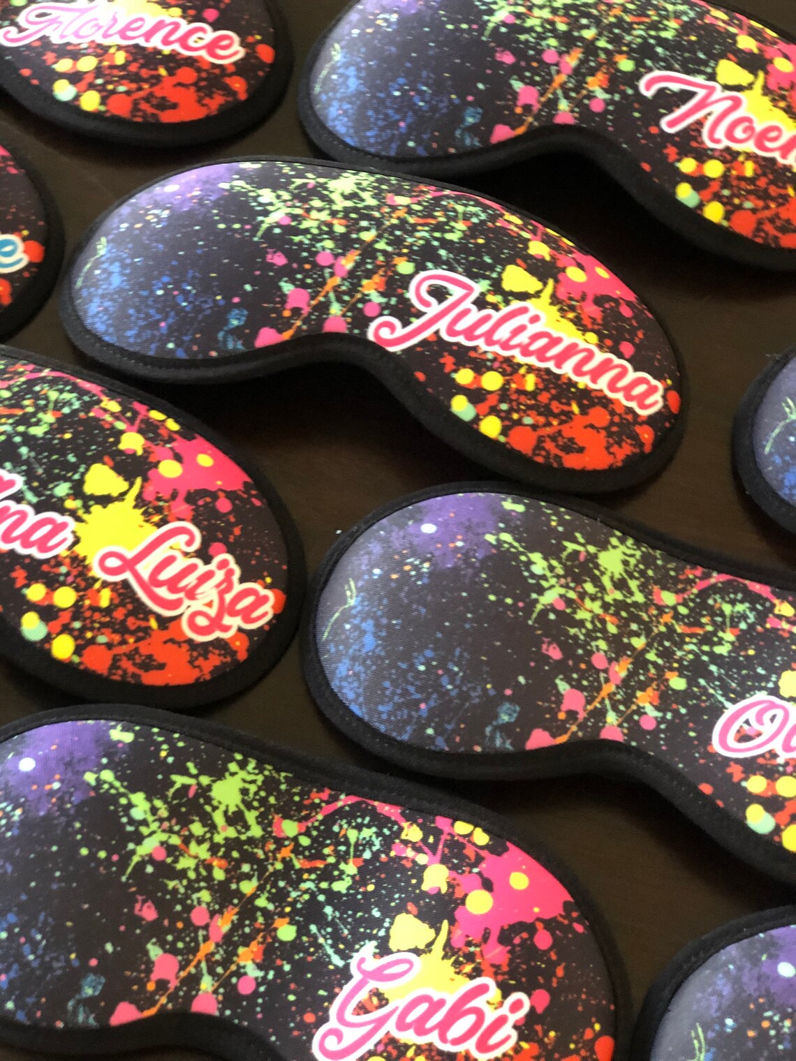 Personalized Sleeping Mask Sleepover Party Favors - Etsy