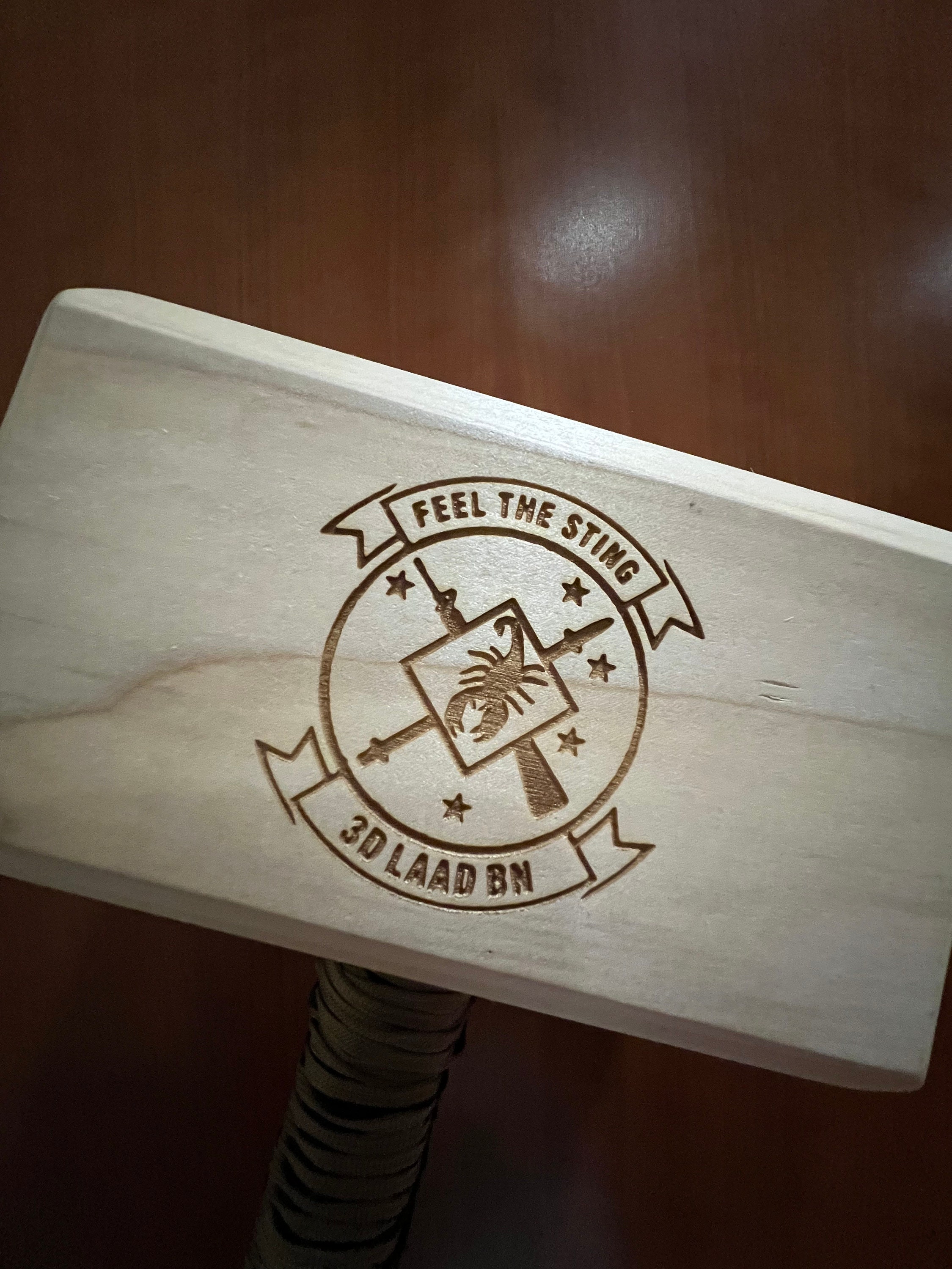 Military Plaque Thor Hammer Wood Plaque Award Custom - Etsy