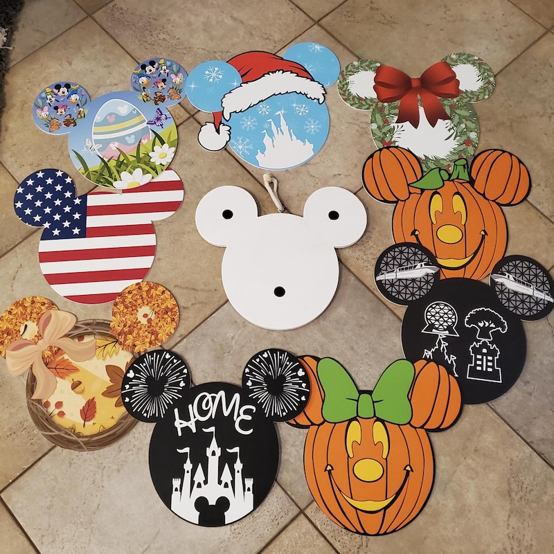 Magnetic Wooden Wreath - Etsy