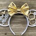 Personalized Bride/wedding Ears 3D Printed Disney Ears - Etsy
