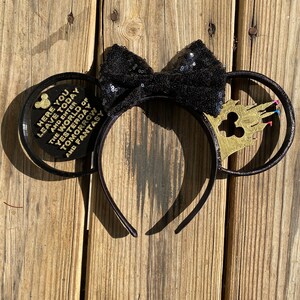 Classic Magic Kingdom-inspired 3D Printed Disney Ears Headband - Etsy