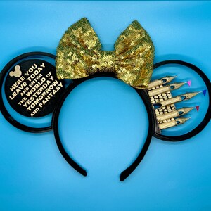 Classic Magic Kingdom-inspired 3D Printed Disney Ears Headband - Etsy