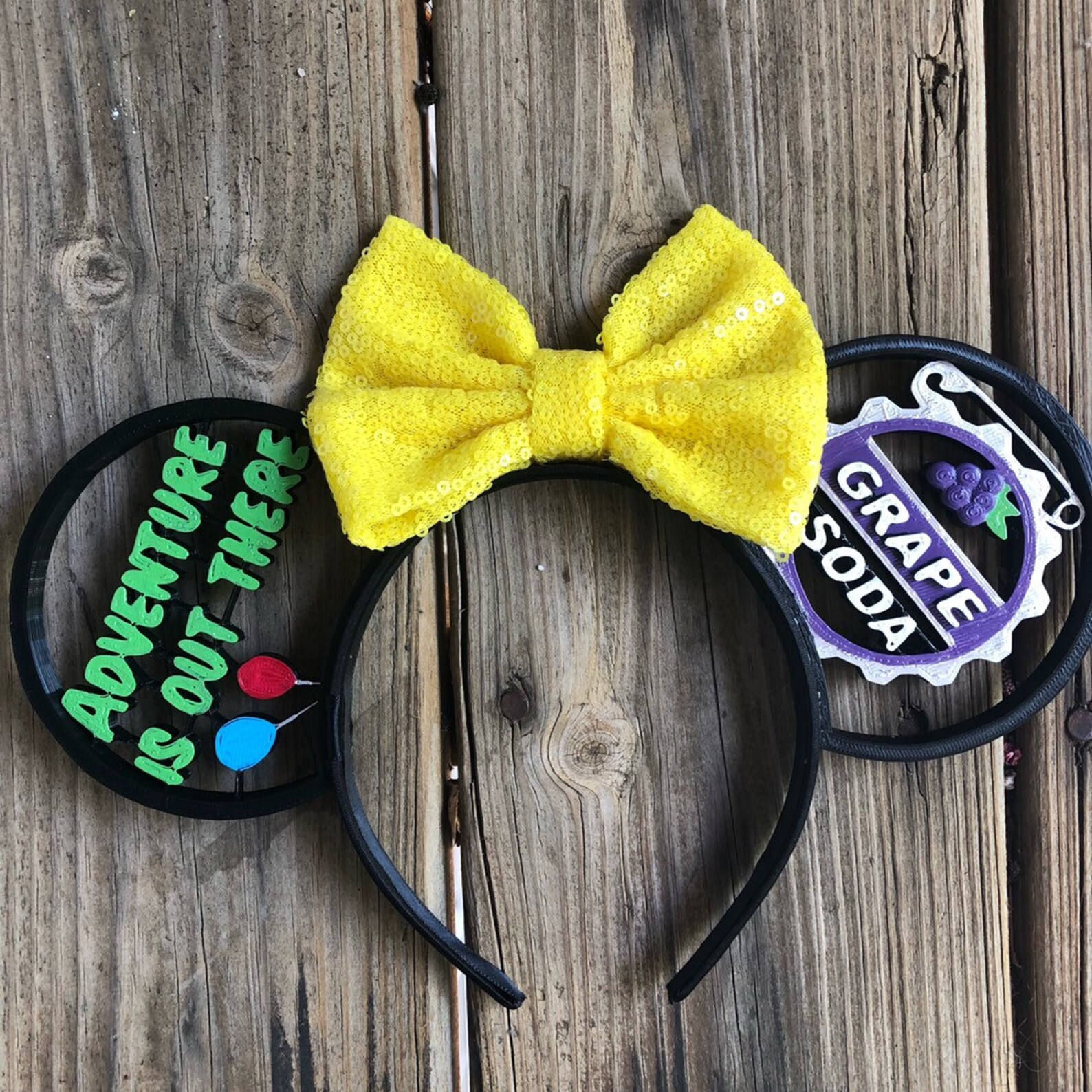 Up-inspired 3D Printed Disney Ears Headband | Etsy