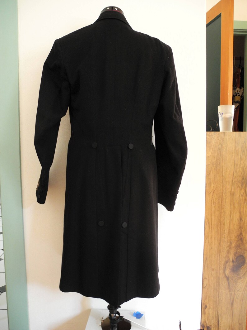 Masonic Men's Wool Coat Knights Templar Bullion Cross Patch Secret ...