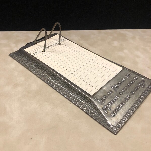 Antique Metal Receipt Holder - Etsy
