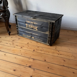 Vintage Chest "titanic" Coffee Table Coffee Table - Etsy