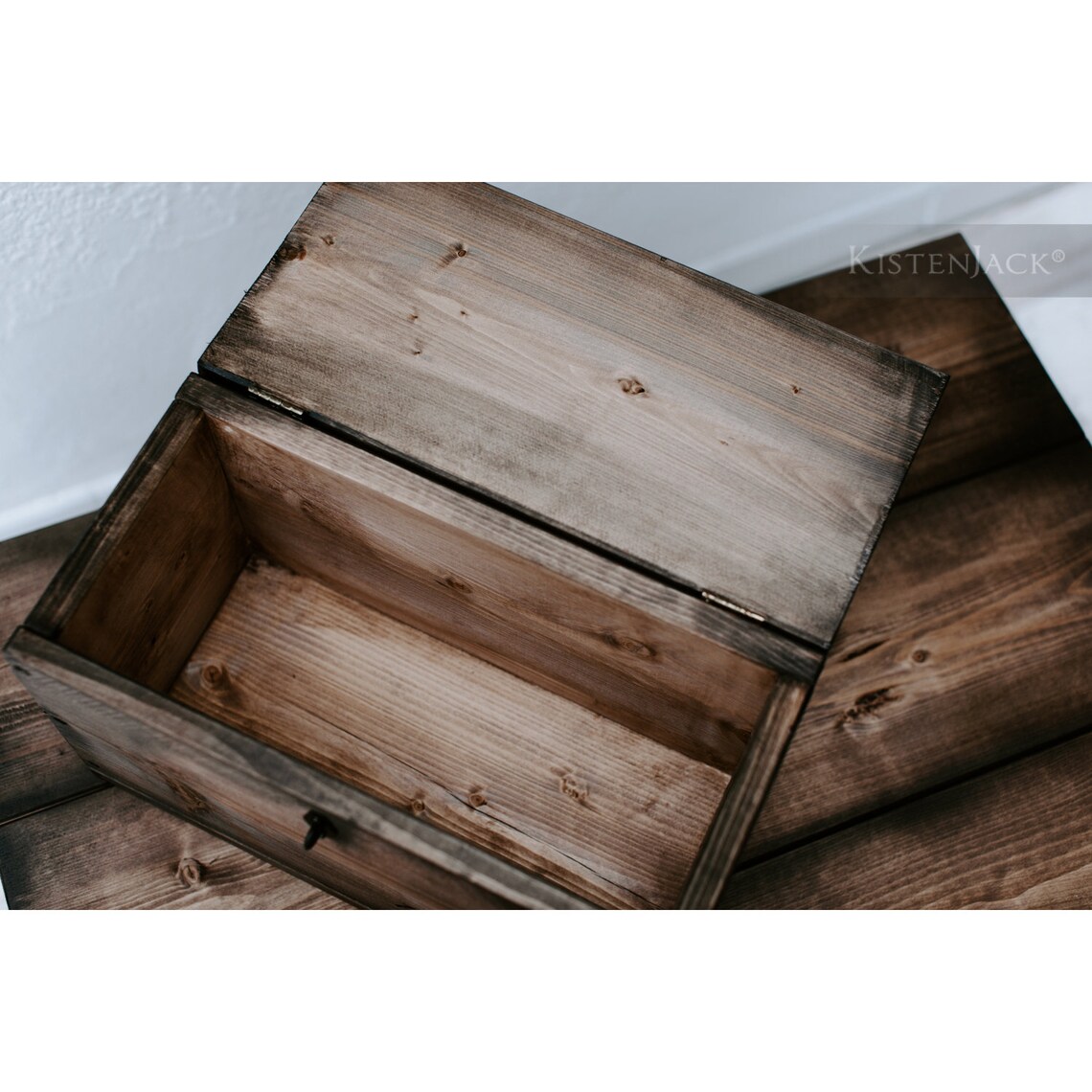 Wooden Box Wooden Box Chest Table Storage Box J&J | Etsy