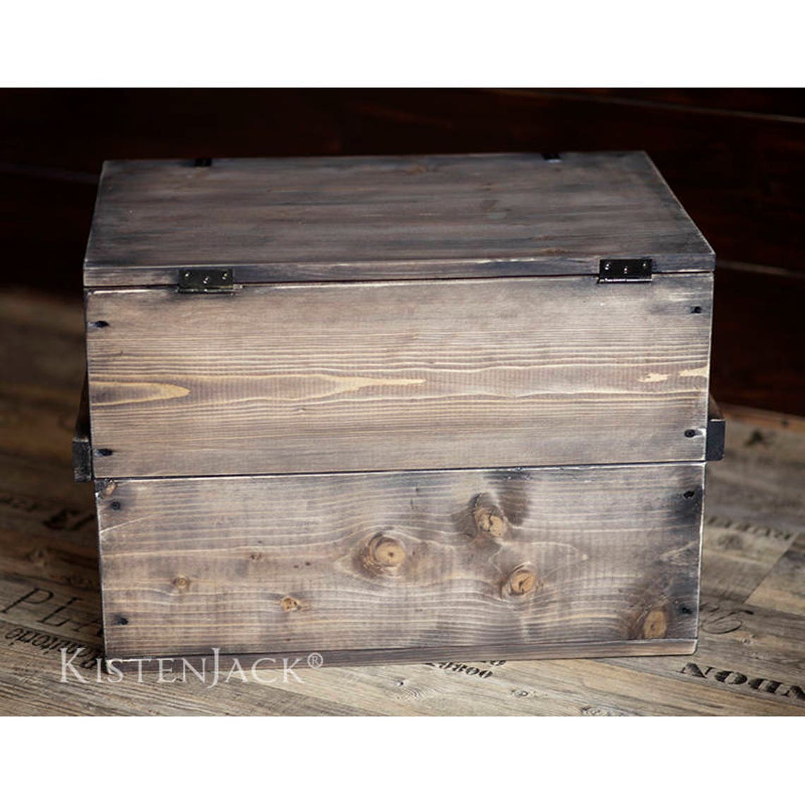 Wooden Box Cargo Box Chest Table Storage Box south - Etsy UK