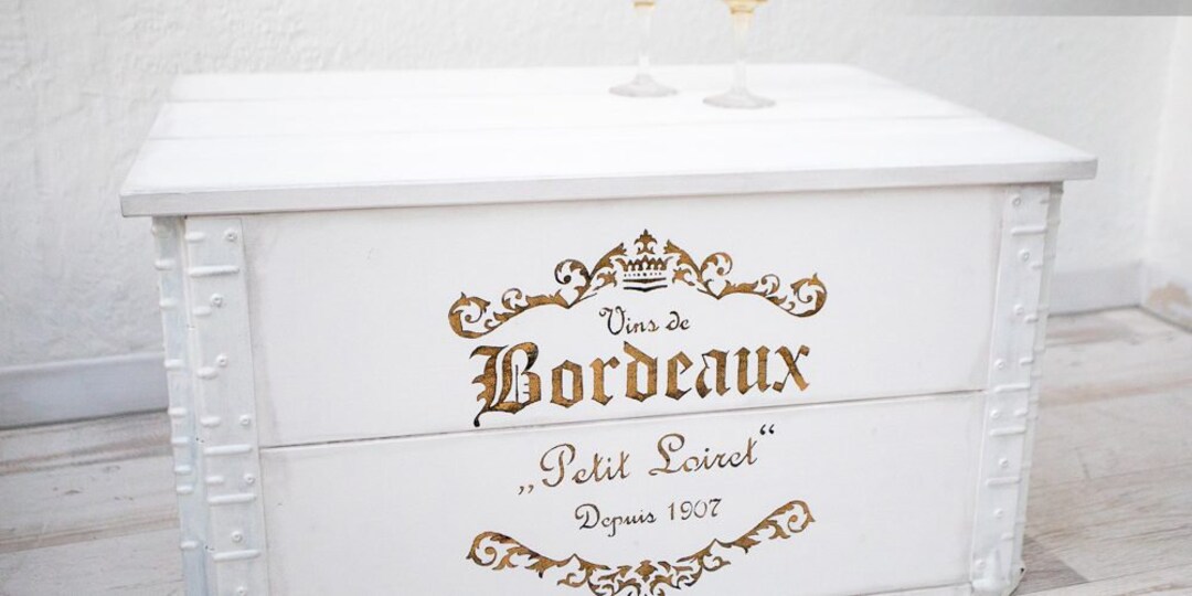 Wooden Box Cargo Box Chest Table Coffee Table gold - Etsy