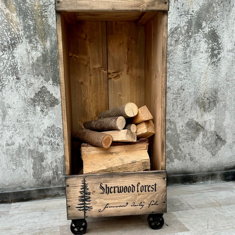 Firewood Box - Etsy