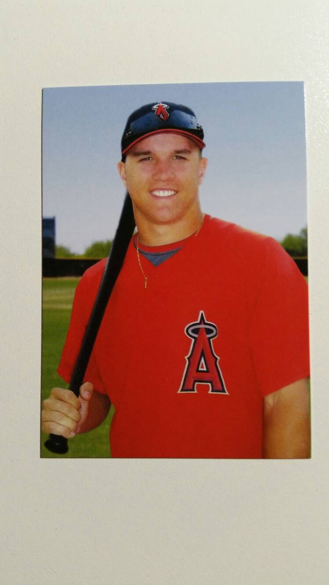 2009 MIKE TROUT Rookie Test Issue Los Angeles Angels - Etsy