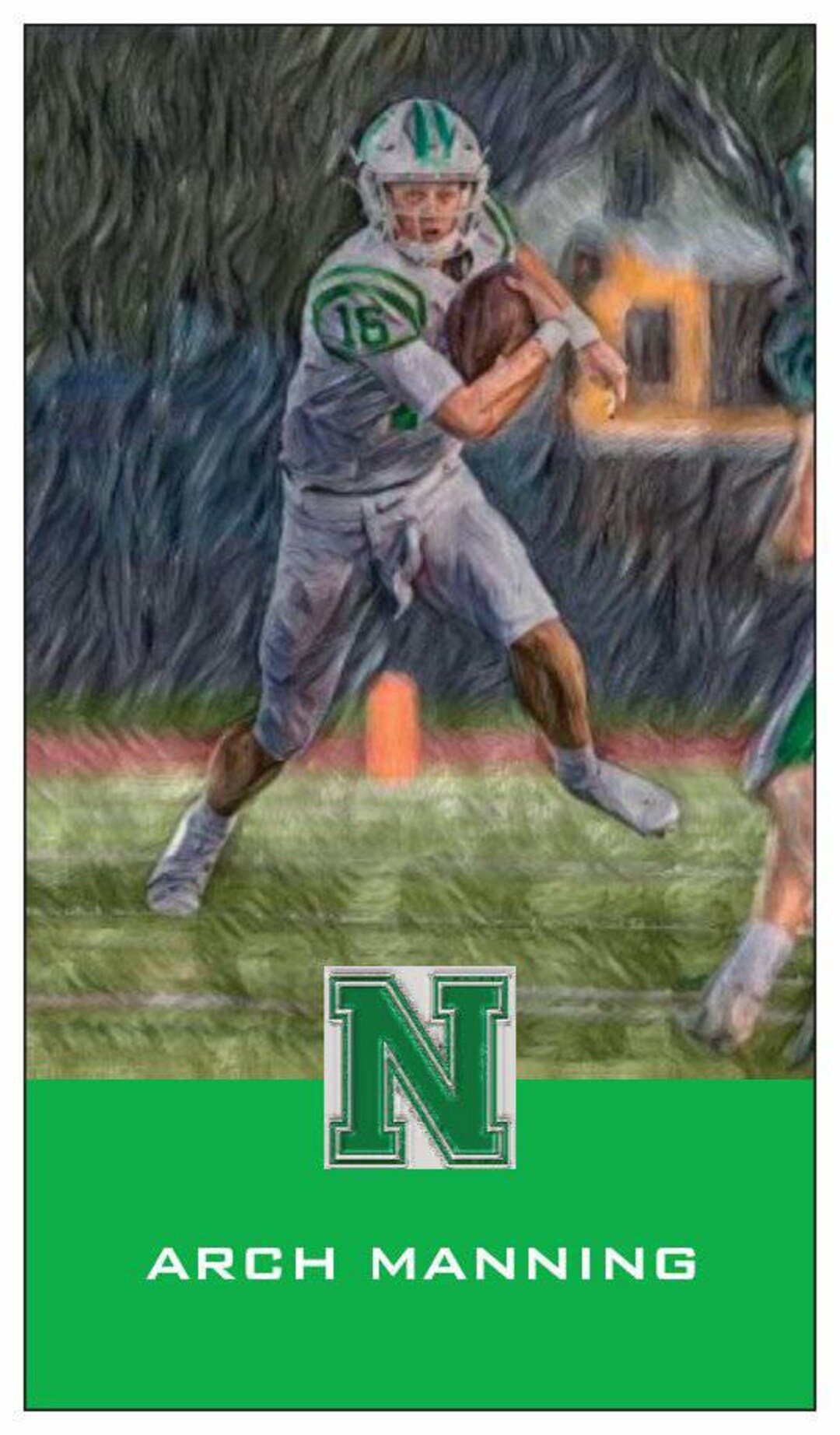 2020 Artist Card Rookie ARCH MANNING - Etsy