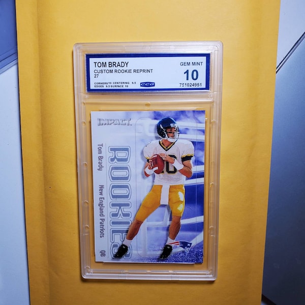 Tom Brady Rookie Cards - Etsy