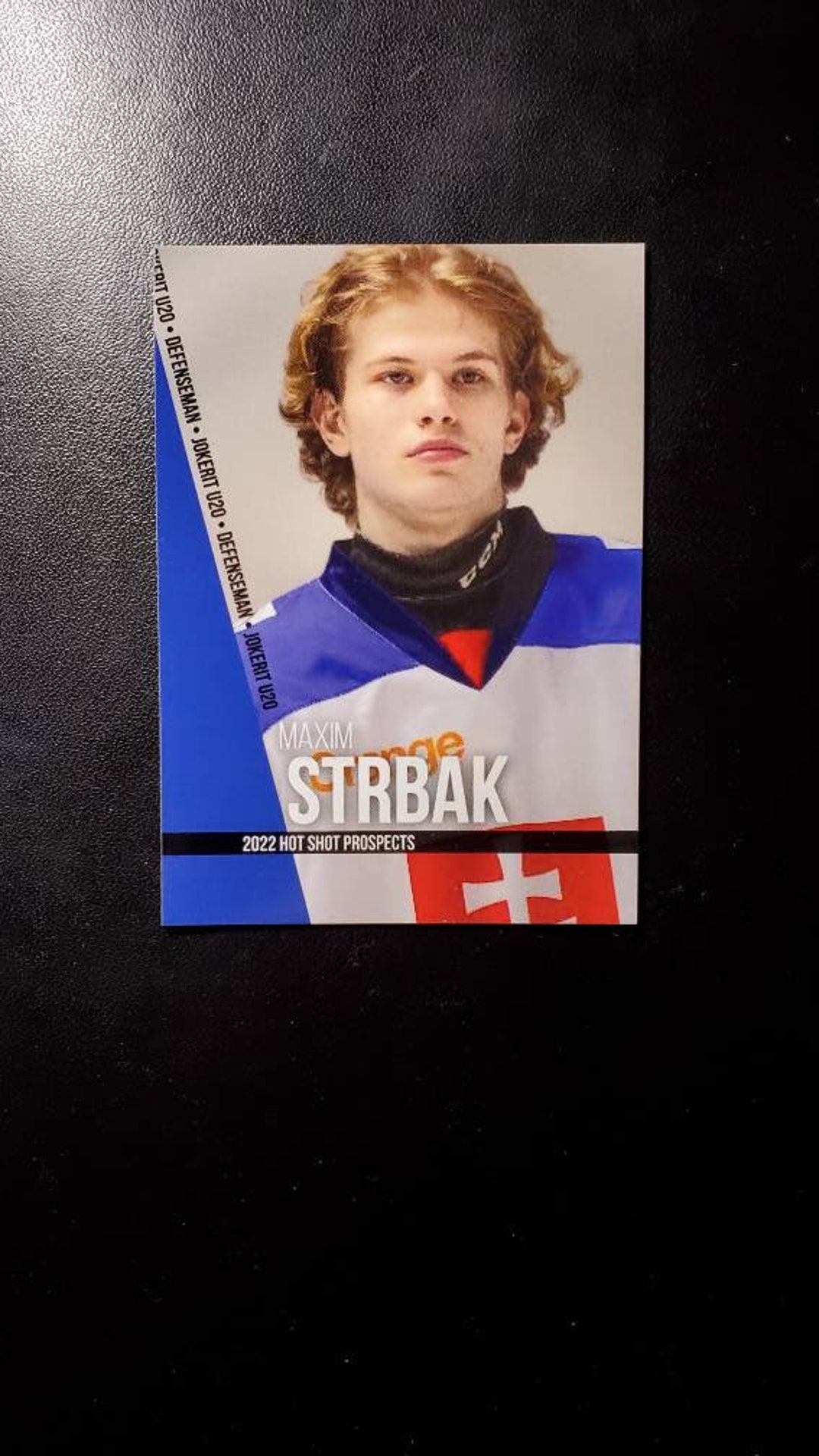 2022 Hot Shot Prospects Rookie MAXIM STRBAK - Etsy