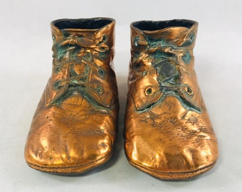 Antique Copper Shoes - Etsy