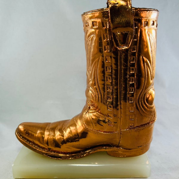 Copper Cowboy Boot - Etsy