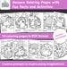 Unicorn Coloring Pages With Fun Facts and Activities - 10 Printable ...