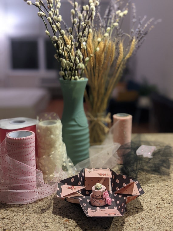 Exploding Box /handmade Birthday Gift/ Explosion Box /handmade | Etsy
