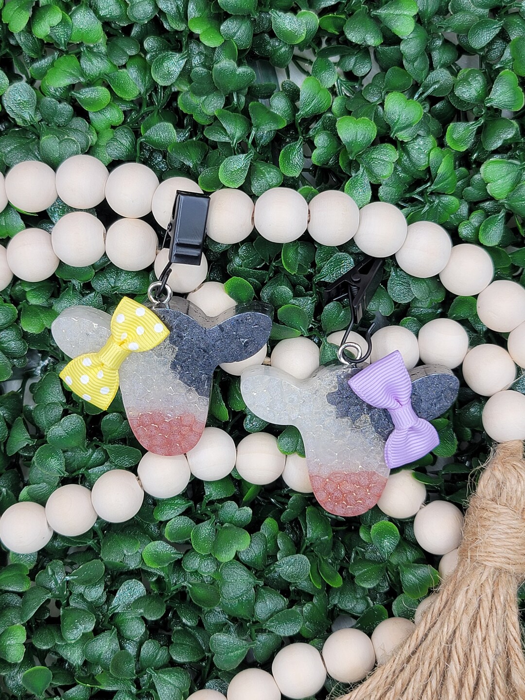Eucalyptus Mint & Rain Cow Freshie Vent Clips - Etsy