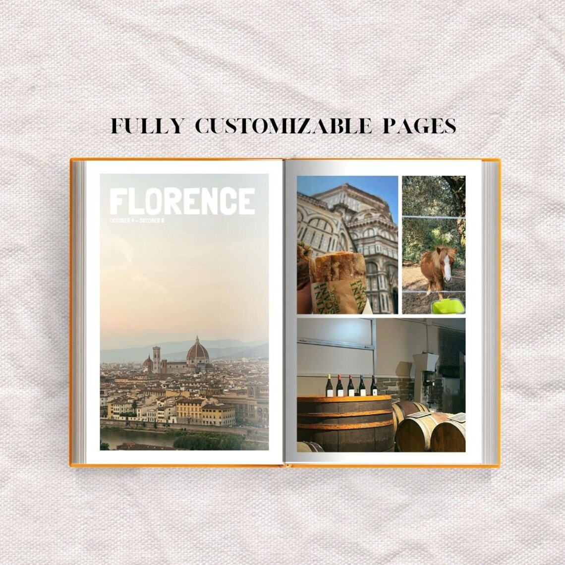 ENGLAND Travel Photo Book Template | Decorative Coffee Table Book ...