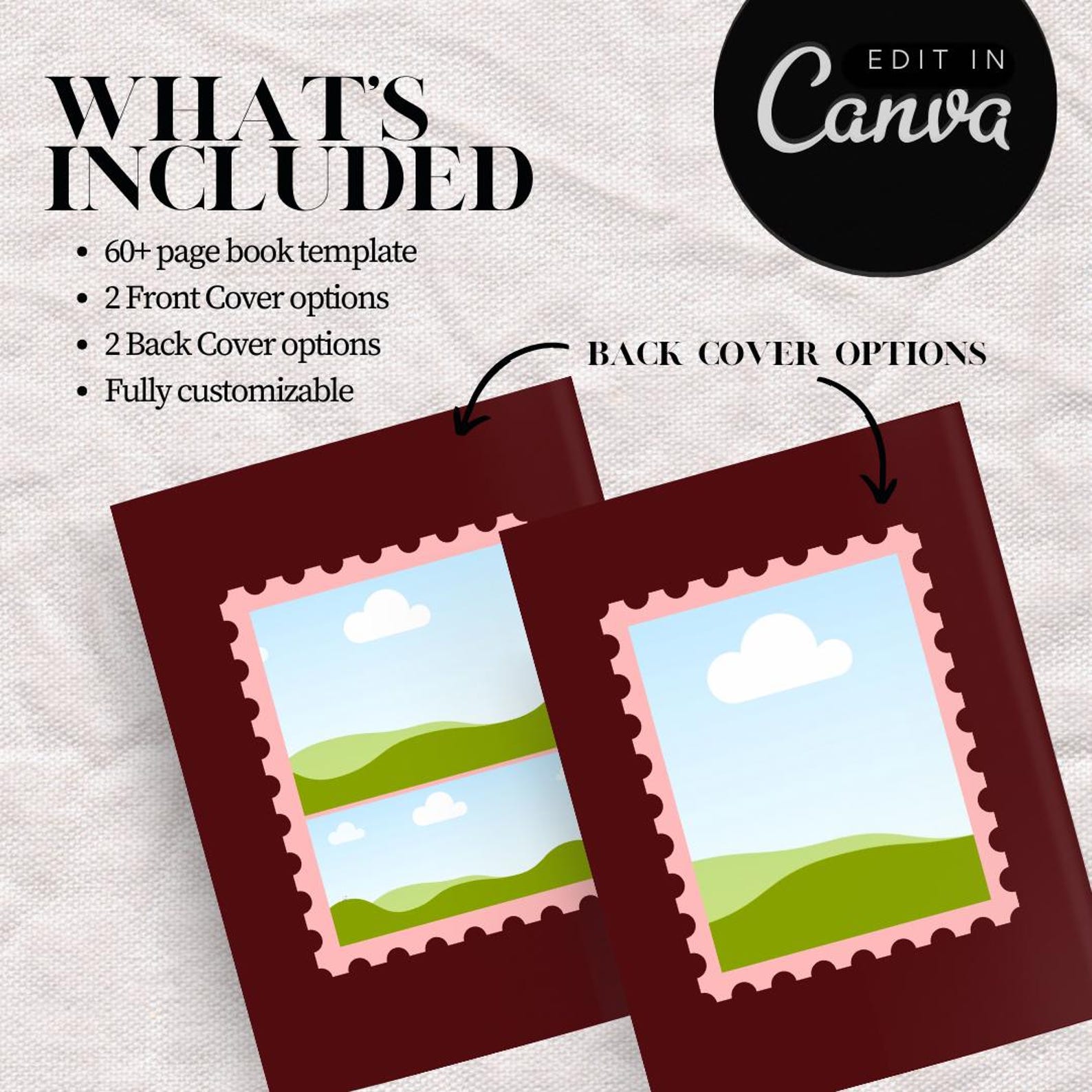 CANADA Travel Photo Book Template | Decorative Coffee Table Book ...