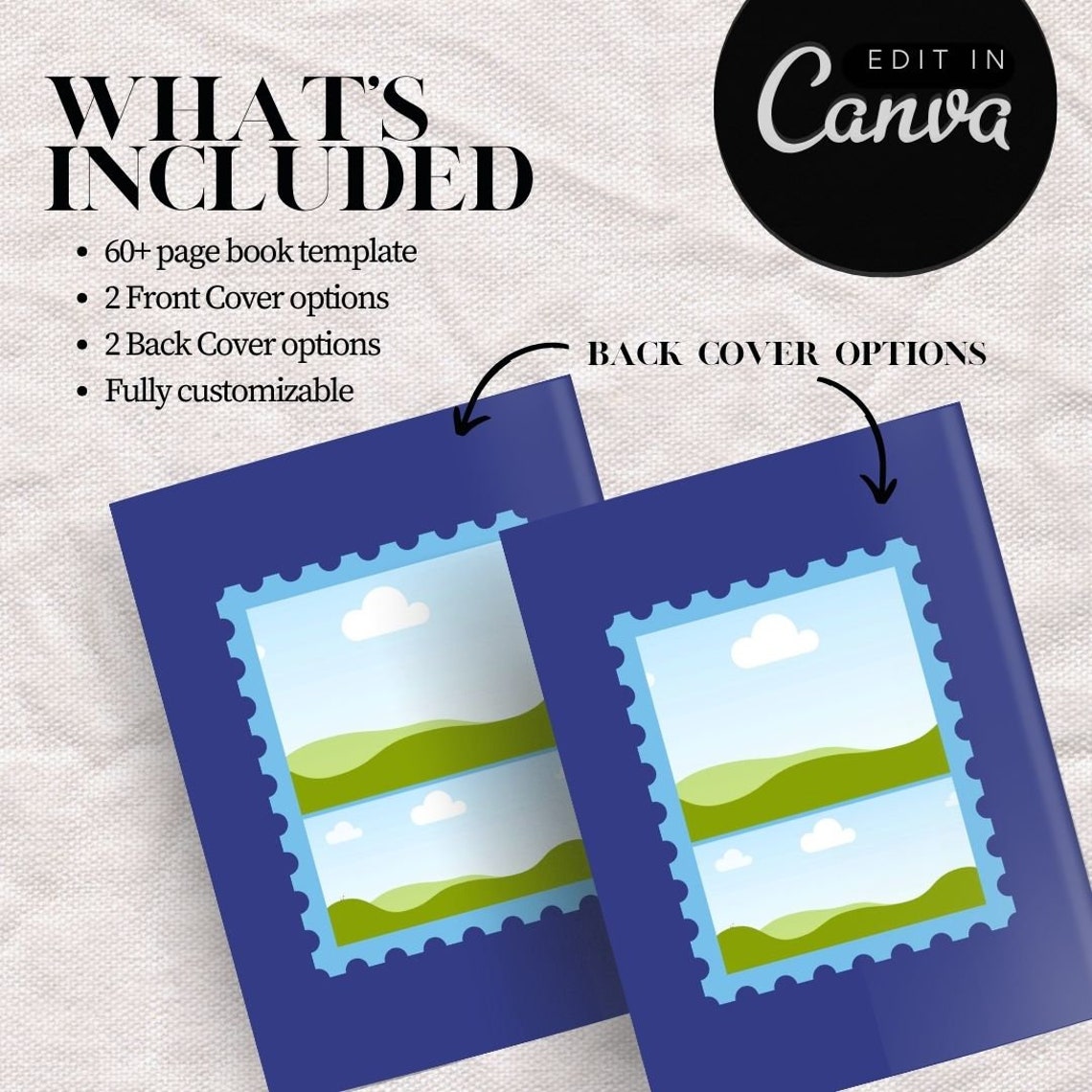 GREECE Travel Photo Book Template | Decorative Coffee Table Book ...