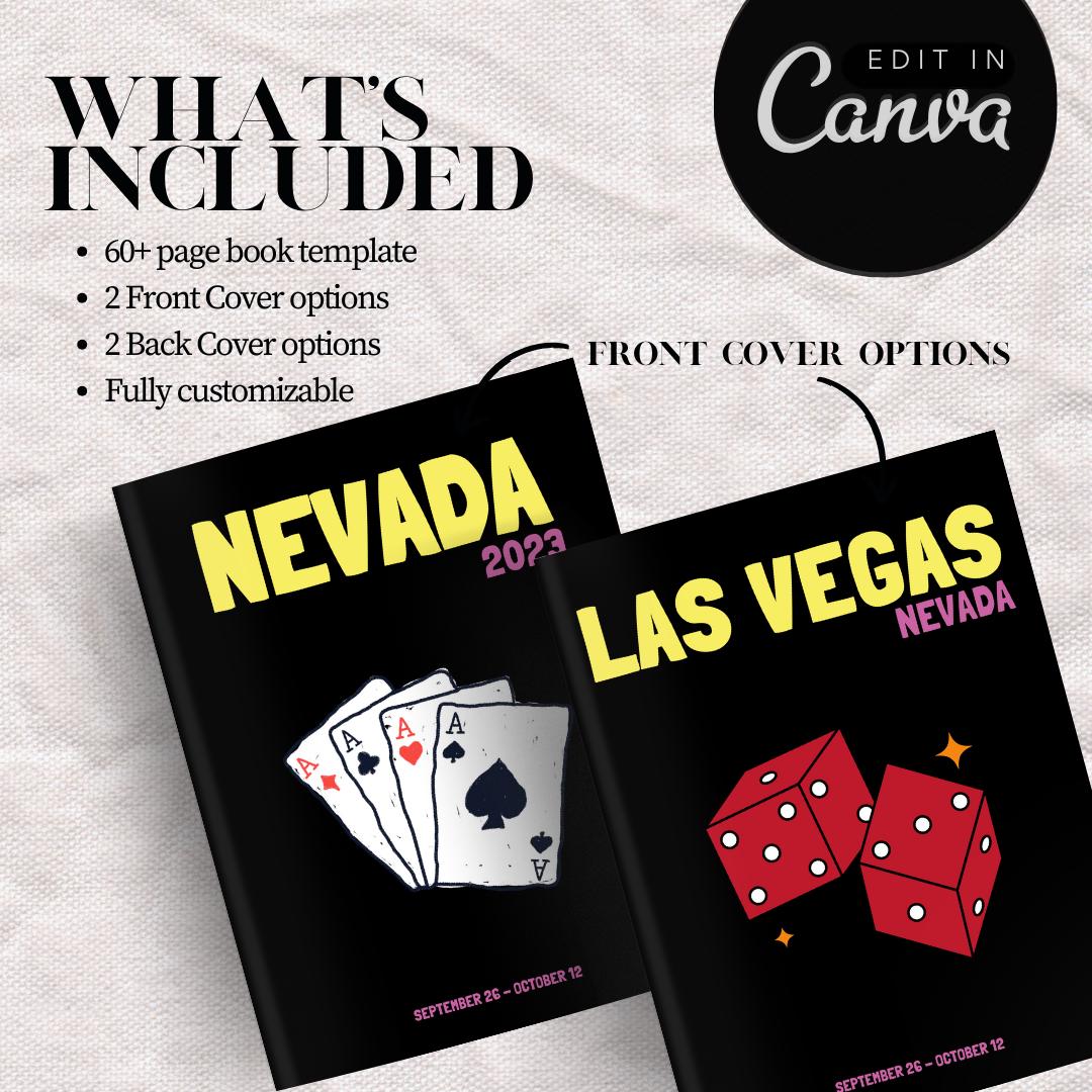 NEVADA Travel Photo Book Template | Decorative Coffee Table Book ...