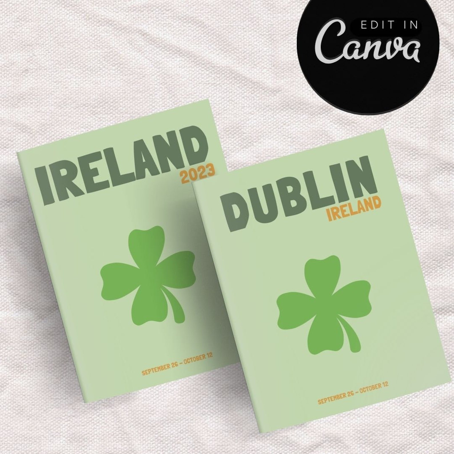 IRELAND Travel Photo Book Template | Decorative Coffee Table Book ...