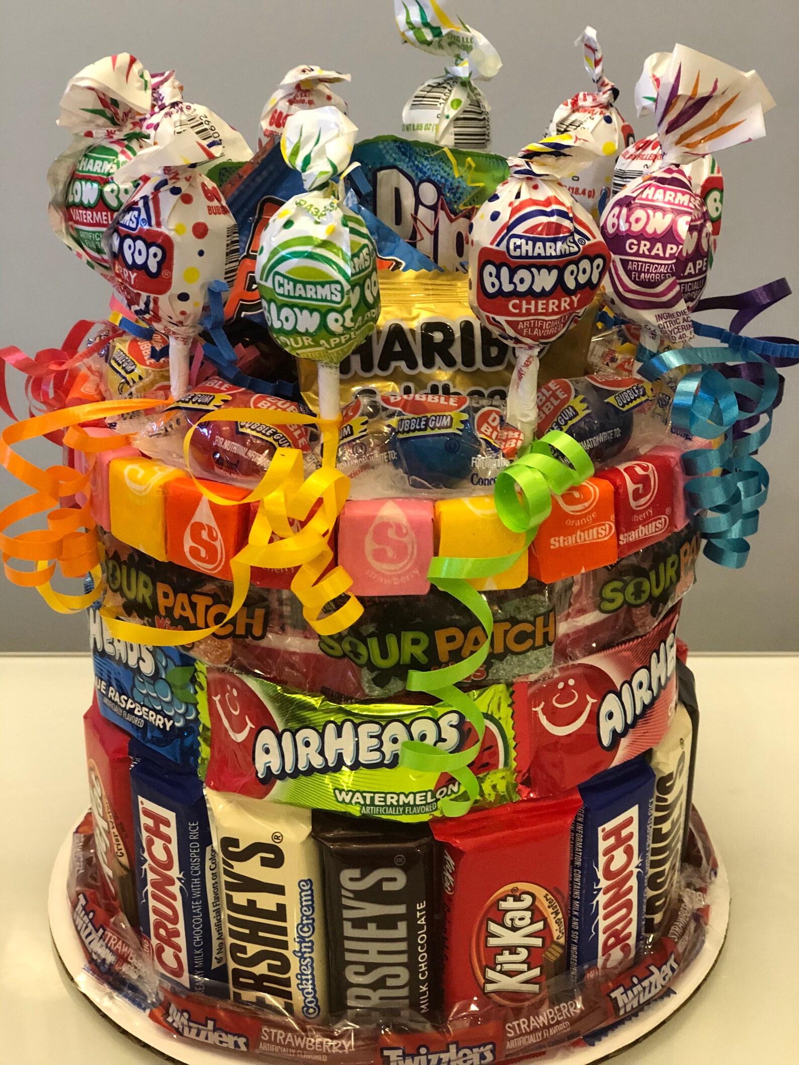 Candy and Chocolate Fun Candy Cake Small - Etsy