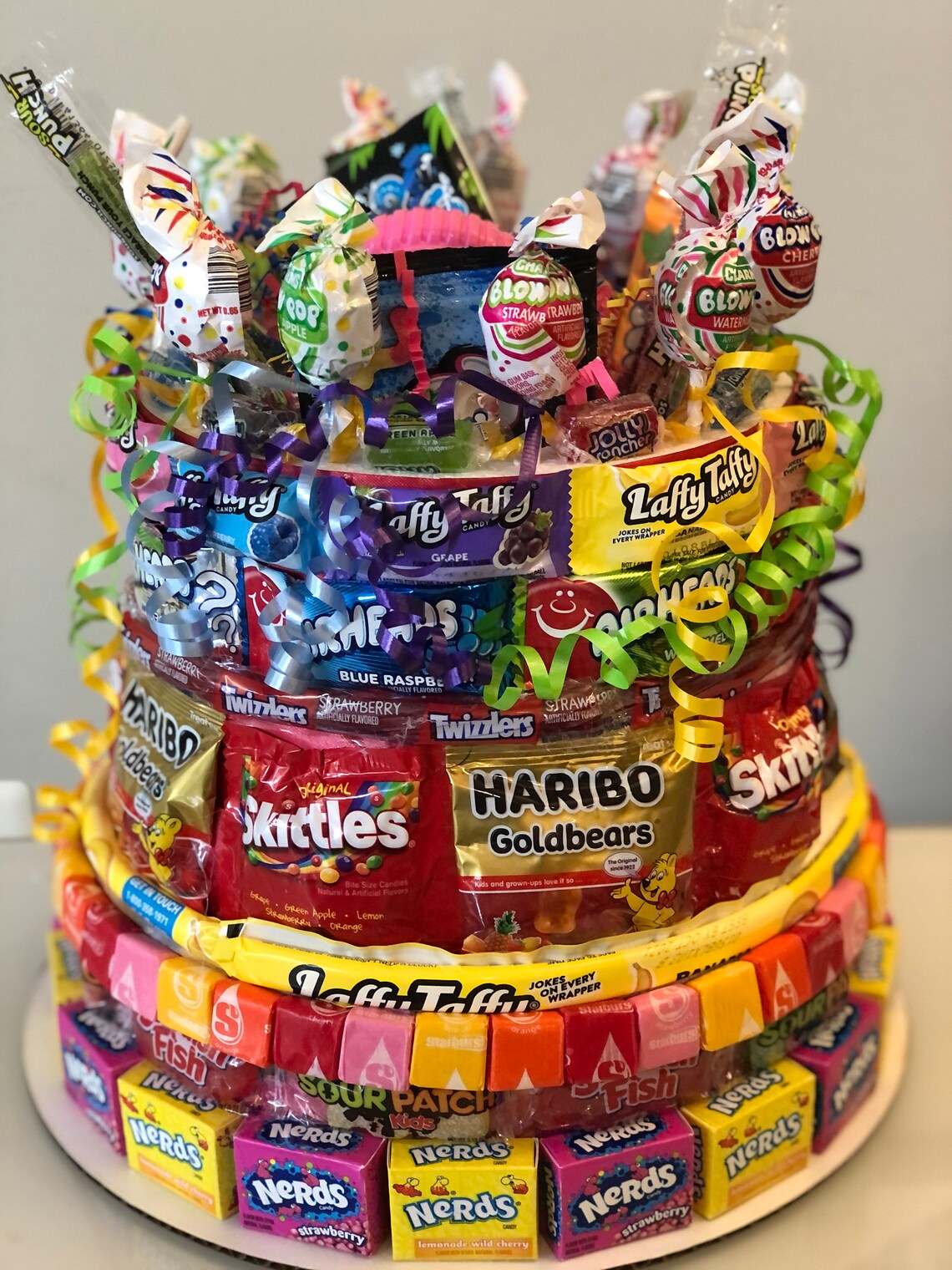 Sugar Burst Candy Cake Large - Etsy
