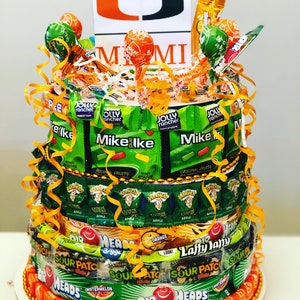 College Acceptance / Graduation Candy Cake ( Any School) - Large - Etsy