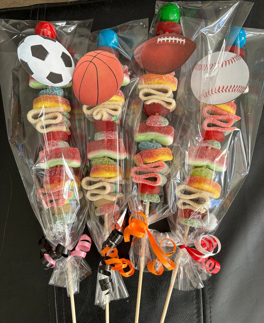 Sports Themed Candy Kabobs | Soccer | Basketball | Football | Baseball ...