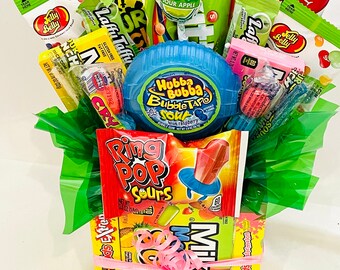 Pucker up All Sour Candy Cake Medium - Etsy